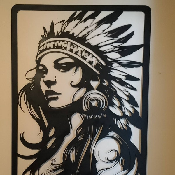 Skull Wall Art Decor Vector Drawing File for Laser Cutting , Plasma ...