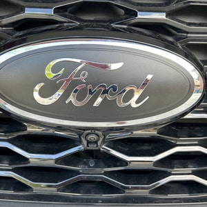 2013-2019 Focus ST Carbon Fiber Emblem Overlay Decal Inserts set of 2 ...