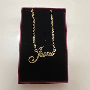 Custom Name Necklace, Sam Nameplate Necklace, Personalized Letter Name ...