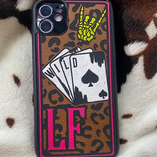 Western CUSTOM Painted Phone Case - Etsy