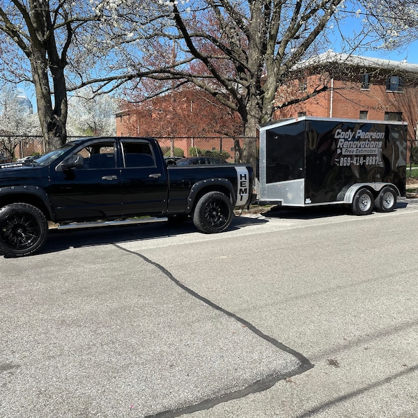 Custom Trailer Lettering Business Lettering Decals - Etsy