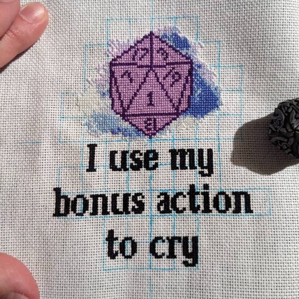 Live Laugh Toaster Bath Cross Stitch Pattern | Subversive Cross Stitch ...