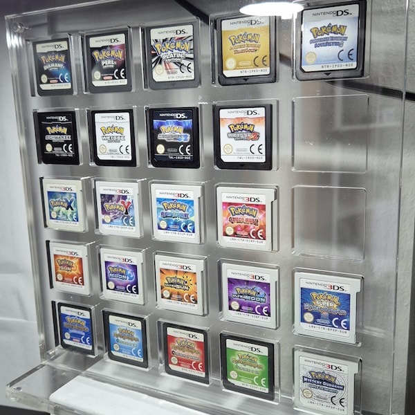 SET OF 5 Switch Game Case Cartvault Acrylic Nintendo Switch Storage ...