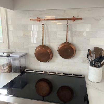 Copper Pot Rail, Copper Pot Rack - Etsy