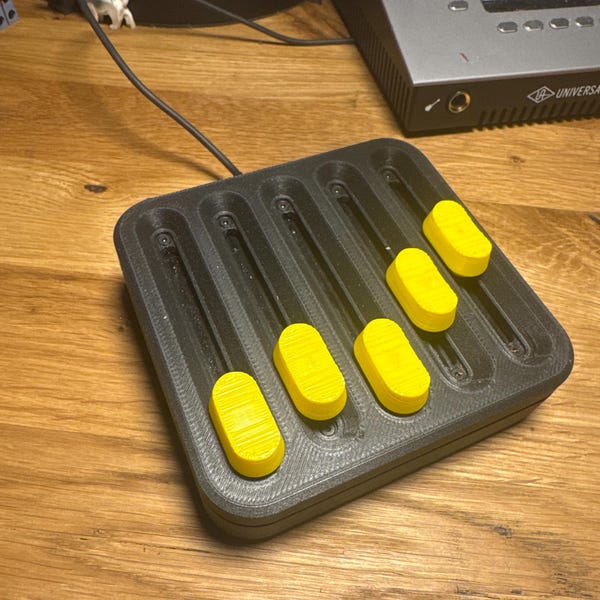 MIDI Mixer Controller for Audio, DAW, Volume and More (programmable ...