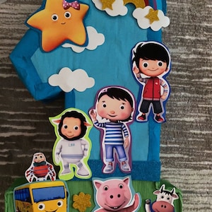 Bubble Guppies Pinata Inspired Bubble Guppies Party Decorations Bubble ...