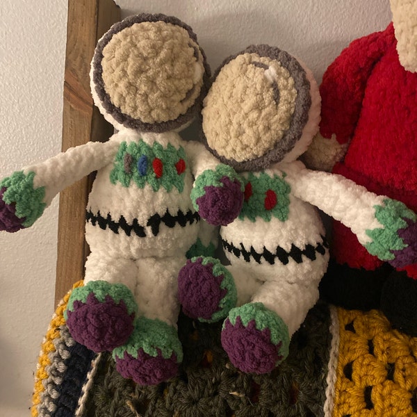 Apollo Astronaut || 12” Astronaut + Alien Finger Puppets, Crochet ...