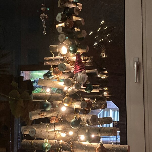 Weihnachtsbaum aus Holz Modell Lichtung, nachhaltiger Tannenbaum ...