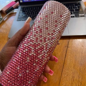 Candy Cane Rhinestone Pattern 24 Oz. Plump 63 Stones Wide Ss16/4mm ...