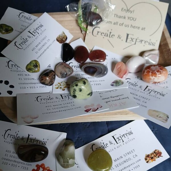 White Aventurine Tumble, Lepidolite With Mica Tumbled Stone - Etsy