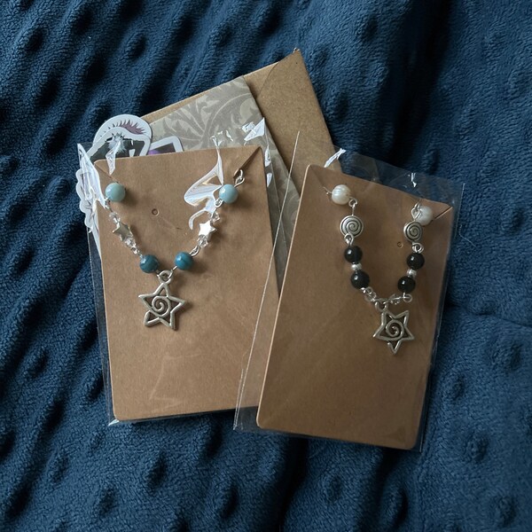 Handmade! Gojo Inspired Necklace. Satosugu - Etsy