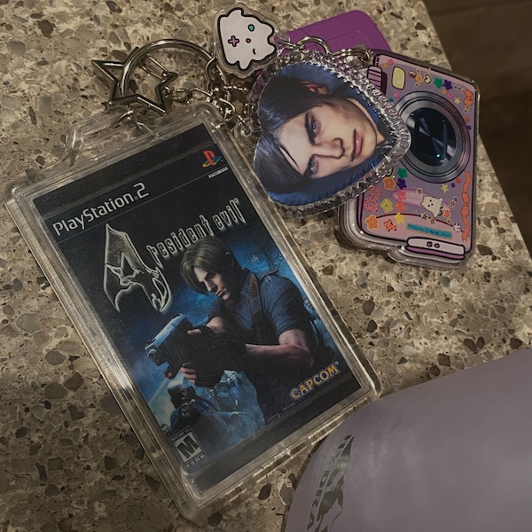 Lollipop Chainsaw "video Game Cover Art Custom Key Chain Display ...