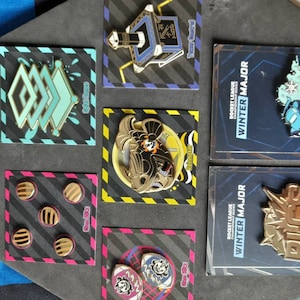 Splatoon RANKED Enamel Pins Badges - Etsy