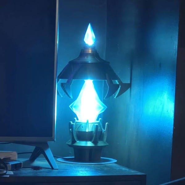 FFXIV Aethernet Shard Lamp! (USB Power) - Etsy