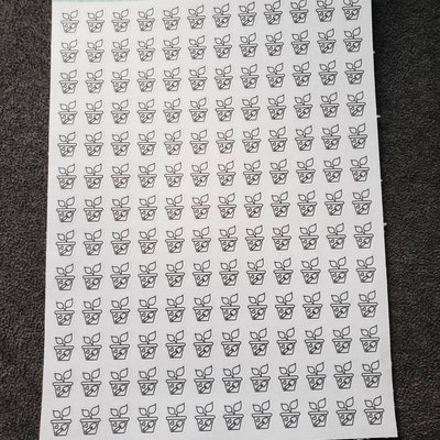 CRAFT TIME Script Planner Sticker Labels for Erin Condren, Happy ...