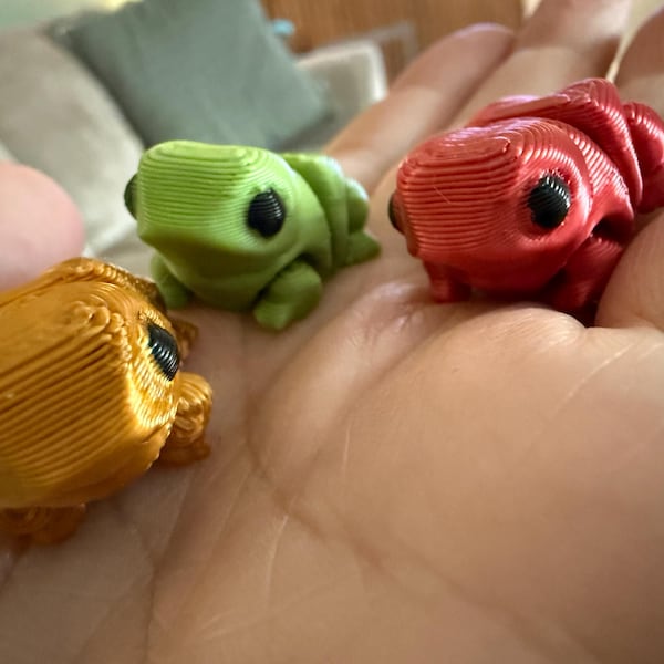 Chonky Frog STL File: Flexi Fidget Toy (digital Download) - Etsy