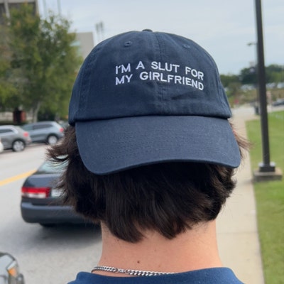 Im A Slut for My Girlfriend Hat Valentines Day for Boyfriend Funny ...