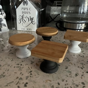 Mini Riser for Tiered Tray, Tiered Tray Decor, Mini Wooden Riser ...