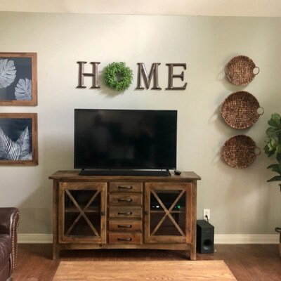 Home Sign, Vertical Home Sign, Home Letters, Rustic Home Sign, Home ...