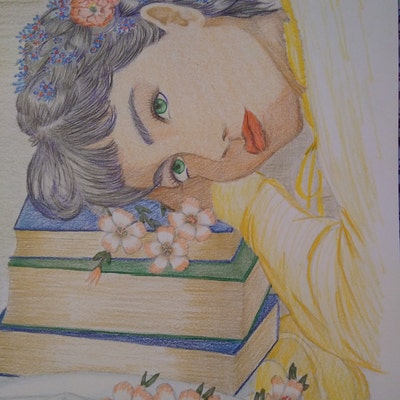 Printable Coloring Pages for Adults L the Spring Bride, Elise, Women ...