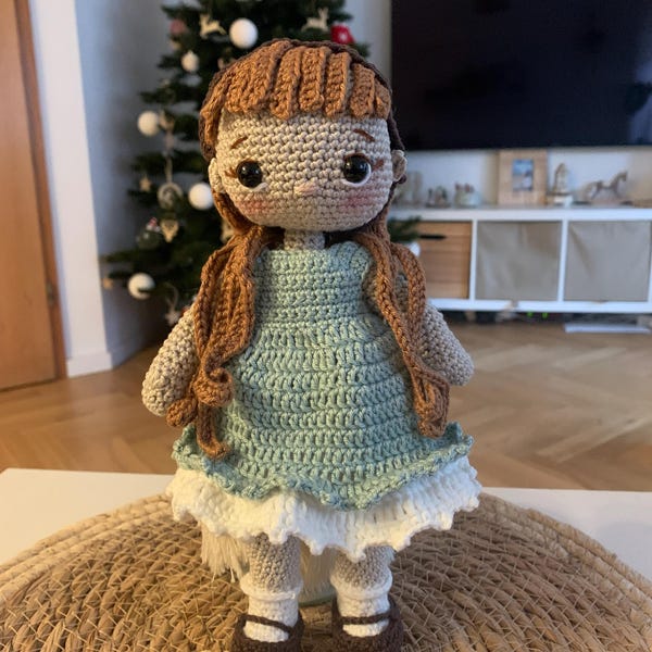 Lara Doll Amigurumi Crochet Pattern for Beginners (PDF Pattern) - Etsy