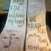 PDF Download--printable Tapered Clergy Stole Pattern and Instructions ...