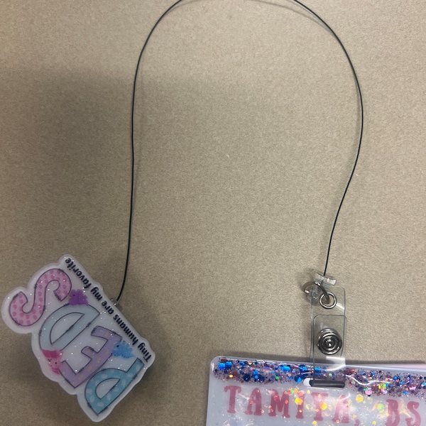 Pediatric Badge Reel Peds Badge Gift Picu Nurse Week Gift Accessories ...