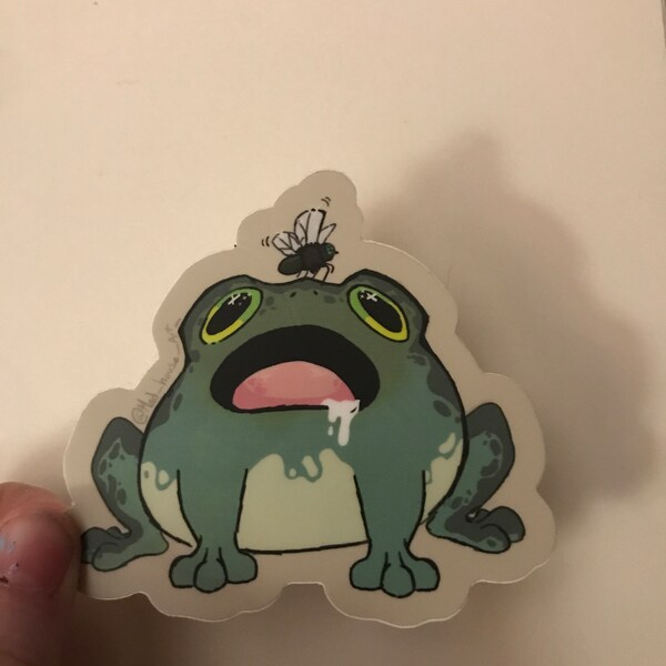 Sad Fwog Sticker - Etsy