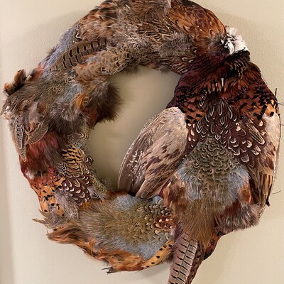 Pheasant Feather Deer Antler Tree Topper - Etsy