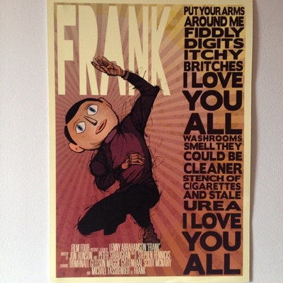 Frank Movie Poster - Etsy UK