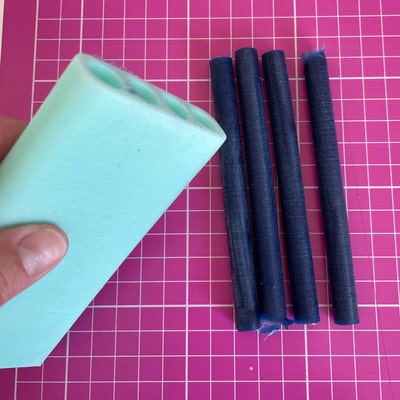 Silicone Mould/mold Slimline Pen, Tube-in, Less-resin, Pen Blanks for ...