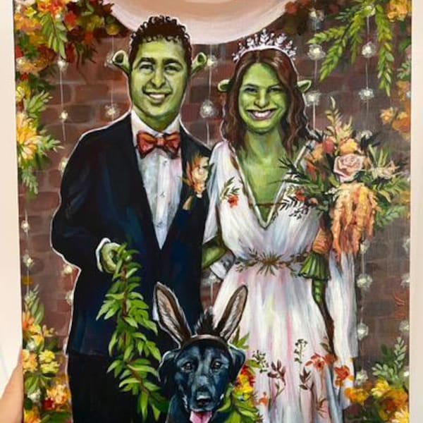 Teletubbies Wedding Print Signed #1-50 Batch A Romantic Vintage Style 8 ...