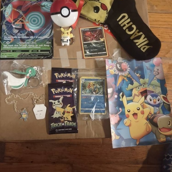 Pokemon Mystery Box | Pokébox - Etsy