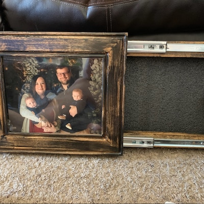 8x10 Secret Compartment Picture Frame - Etsy