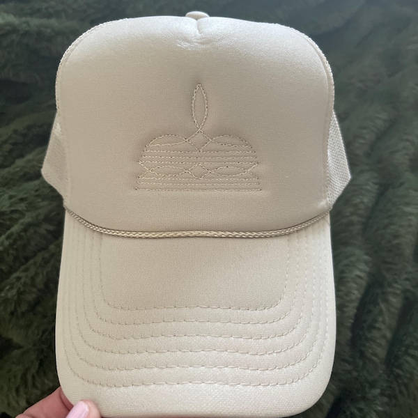 Personalized Embroidered Trucker Hat! Upside Down Letters. Adult ...