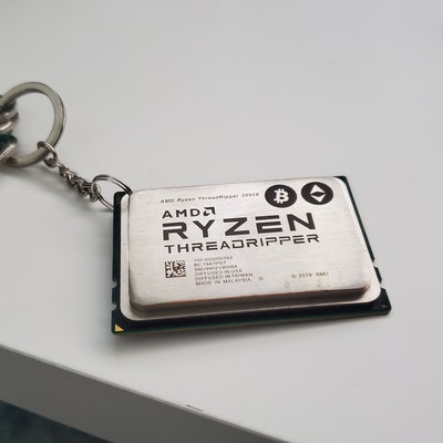 Personalised CPU Processor Keychain,personalized Keychain,engrave Name ...