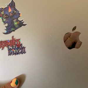 The Cure Inspired Holographic Sticker, Goth Rock Band, Die Cut Stickers ...