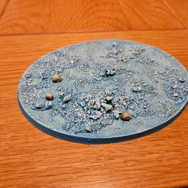 Miniature Bases | Urban Rubble Base | 90mm X 1 | Dnd Wargaming 40000 ...