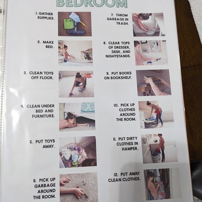 All Weekly Chore Guides Bundle: 47 Step-by-step Visual Aids for WEEKLY ...