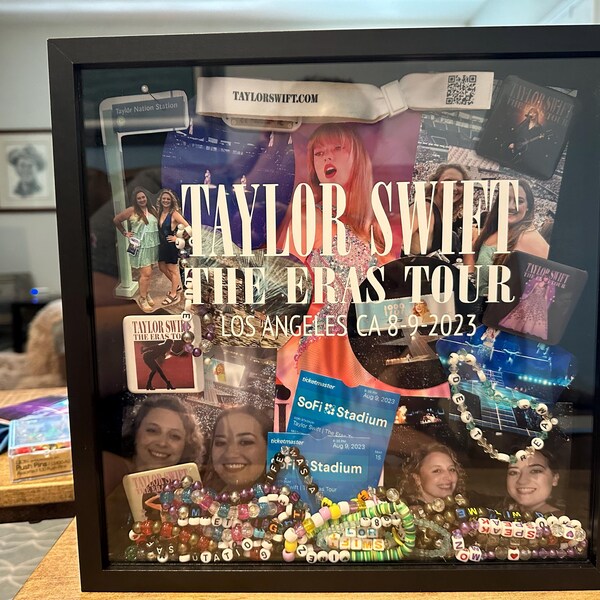 Tickets Shadow Box FREE SHIPPING - Etsy