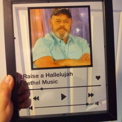 Custom Song / Album / Music Acrylic Cover Art Decor Sign, Laser ...