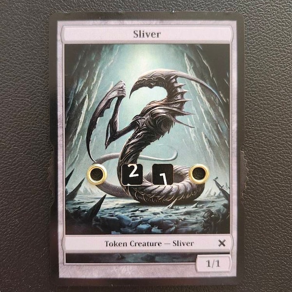 5/5 Dragon Token With Number Display – Magic the Gathering - Etsy