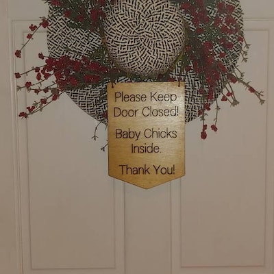 Personalized Double Sided Door Sign for Office Welcome Sign in Session ...