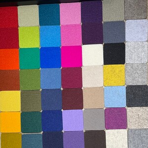 5mm 100% Merino Wool Felt Samples - Etsy