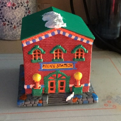 Ready to Paint or Hand Painted Ceramic Bisque Old Water Mill - Etsy