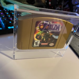 Bitlounger Nintendo 64 Game Box Cartvault Acrylic N64 Cartridge Storage ...