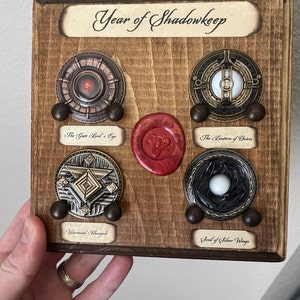 Display for Destiny 2 Triumph Seal Pins | Etsy