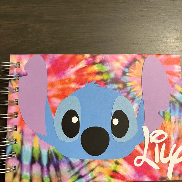 Personalized Stitch Autograph Book Disney World Disneyland Memory Book ...