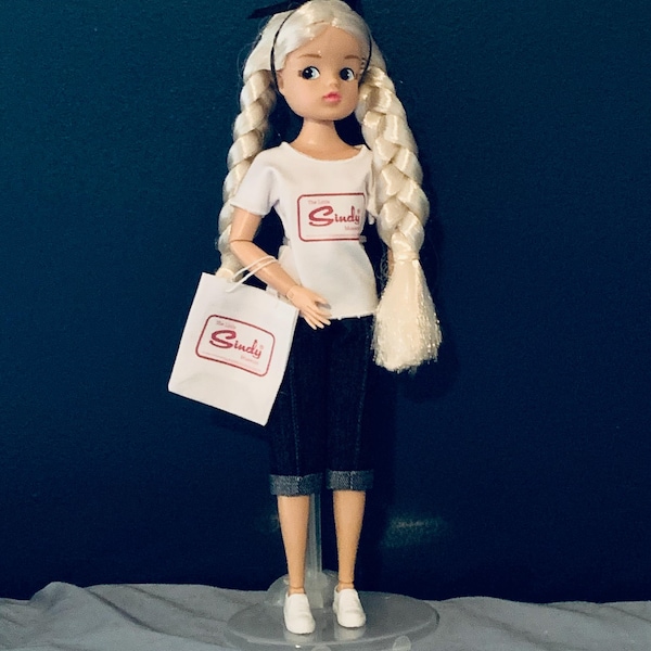 Handmade Dress for Sindy and Tammy Dolls. Tammy Doll Clothes. Sindy ...