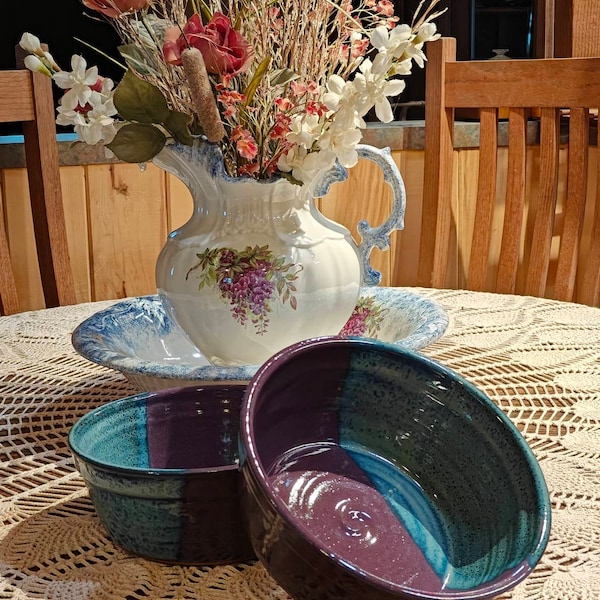 Handmade Pottery | Bread Bowl - Etsy